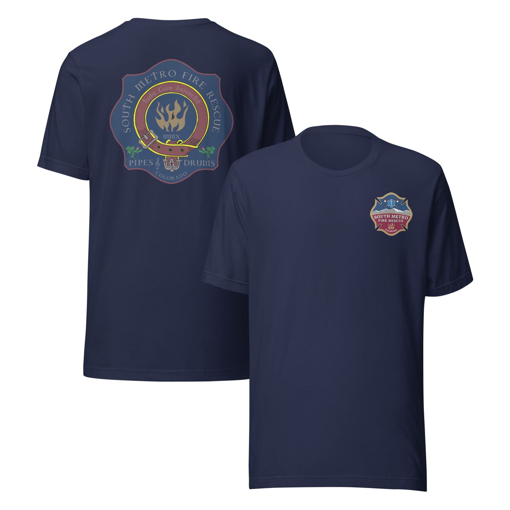 On-Duty T-Shirt (Pipes & Drums) – SMFR Shop